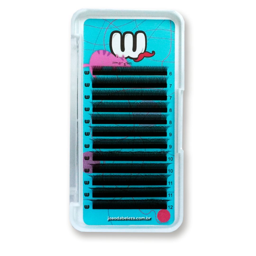 Cílios João da Beleza W 3D Curvatura LU e N – João Da Beleza